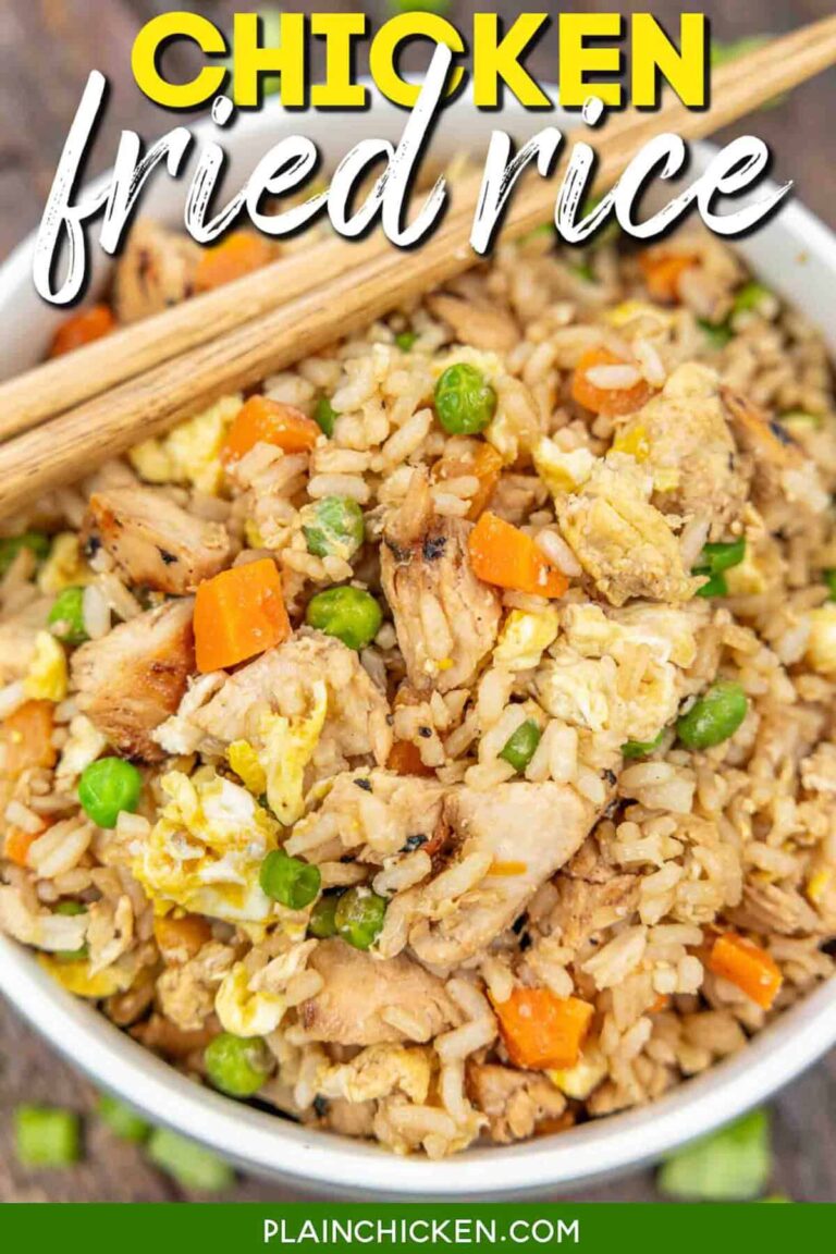 Rooster Fried Rice – Plain Rooster – Cook of the future
